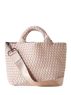 NAGHEDI Naghedi St. Barths Mini Tote Bag Shell Pink