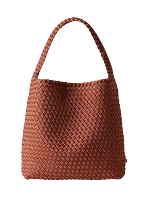 NAGHEDI Naghedi Nomad Hobo Bag Adobe
