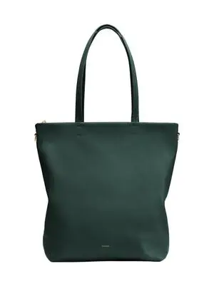Cuyana Tall Easy Zipper Tote Bag Forest