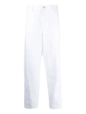 Comme Des Garçons Straight-leg Trousers - White