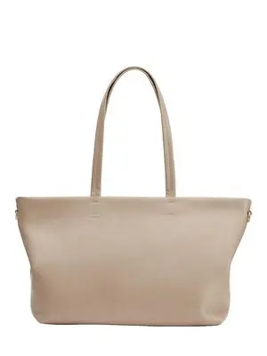 Cuyana Small Easy Zipper Tote Bag - Stone