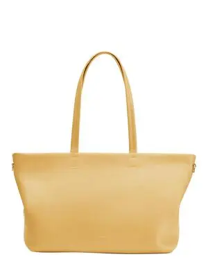 Cuyana Small Easy Zipper Tote Bag - Yellow