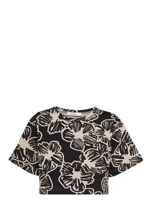 MAX MARA Max Mara Apotema Floral Crop Top