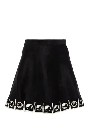 Alaïa Cutout Mini Skirt - Black