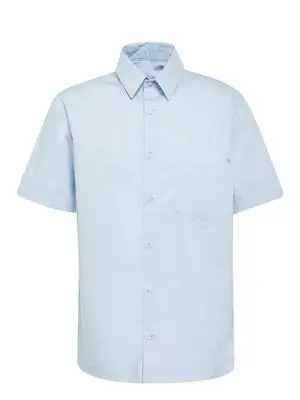 Nanushka Adam Cotton Shirt - Blue