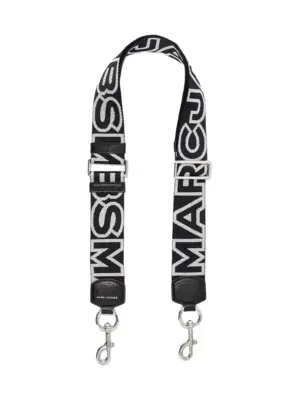 Marc Jacobs Strap Logo-motif Strap - Black