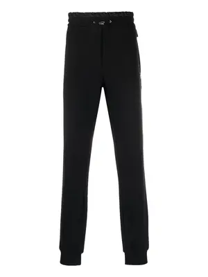 Philipp Plein Logo-patch Track Pants - Black