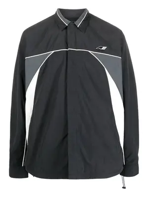 AMBUSH Nylon Polo Shirt - Black