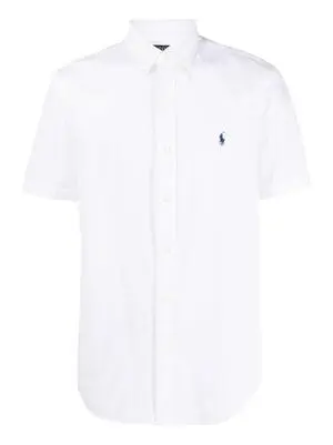 Polo Ralph Lauren Short-sleeve Cotton Shirt - White