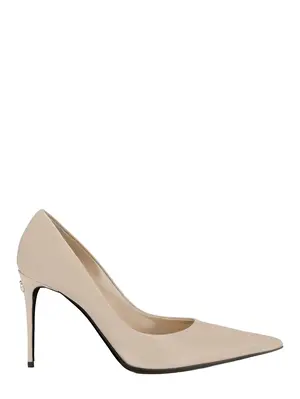 Dolce & Gabbana 90mm Patent Leather Pumps - Neutrals