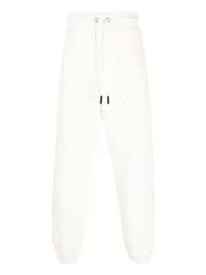 Palm Angels Logo-appliqué Track Pants - White