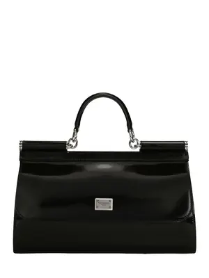 Dolce & Gabbana Sicily Top-handle Bag - Black
