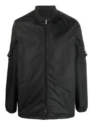 Givenchy Zipped Long-sleeve Shirt - Black