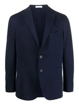 Boglioli Single-breasted Blazer - Blue