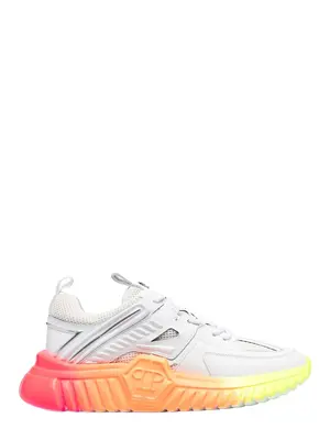 Philipp Plein Runner Rainbow Low-top Sneakers - White
