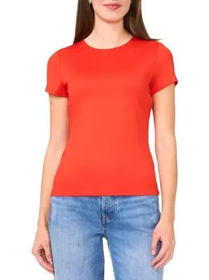 Halogen Halogen(r) Essential Compression T-Shirt Wild Poppy
