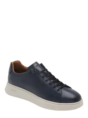 BOSS BOSS Bulton Leather Sneakers Navy