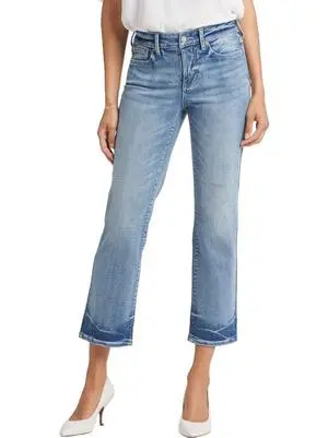 NYDJ NYDJ Marilyn Ankle Straight Leg Jeans Torrent Peak