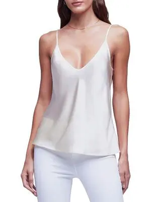 L'AGENCE L'AGENCE Lexi Silk Camisole