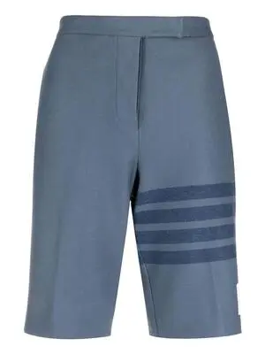 Thom Browne 4-bar Stripe Bermuda Shorts - Blue