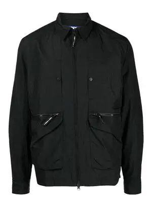 SPOONYARD Lightweight Shirt Jacket - Black