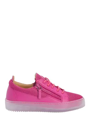 GIUSEPPE ZANOTTI Gail Lace-up Sneakers - Pink