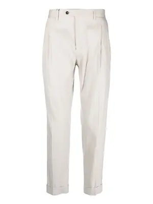 DELL'OGLIO Robert Tapered-leg Chinos - Neutrals
