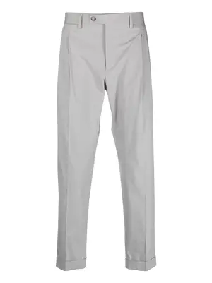 DELL'OGLIO Robert Tapered-leg Chinos - Grey
