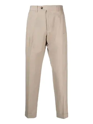 DELL'OGLIO Robert Tapered-leg Chinos - Neutrals