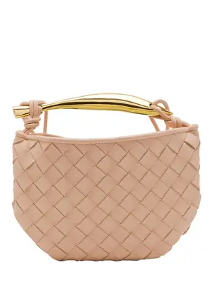 Bottega Veneta Bottega Veneta Mini Sardine Top Handle Bag Lotus-m-brass
