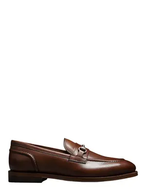 Allen Edmonds Randolph Leather Penny Loafers - Dark Chili