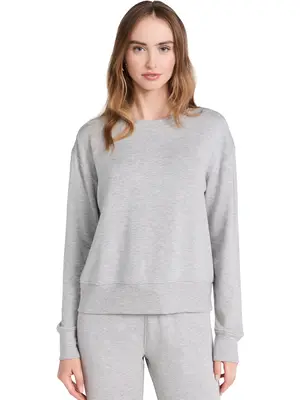 Splits59 Sonja Fleece Sweatshirt - Heather Grey