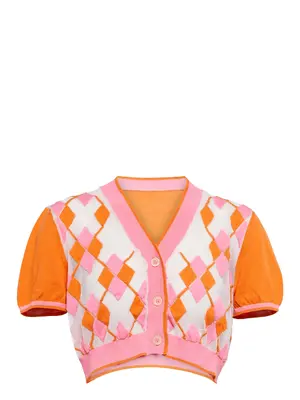 JACQUEMUS Jacquemus Le Cardigan Toledo Cropped Cardigan