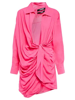 Jacquemus La Robe Bahia Minidress - Pink