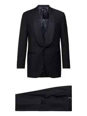 Thom Sweeney Wool And Mohair Tuxedo - Blue