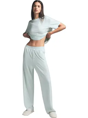 SKIMS SKIMS Boyfriend Loose Pants Frost