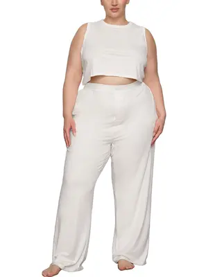 SKIMS SKIMS Boyfriend Loose Pants Marble