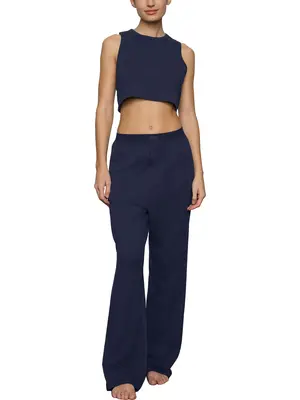 SKIMS SKIMS Boyfriend Loose Pants Navy