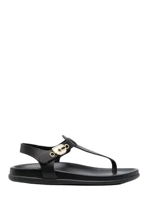 ANCIENT GREEK SANDALS Buckle-fastening Sandals - Black