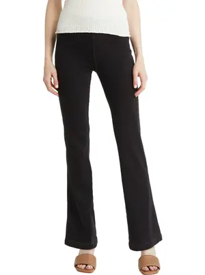 Lyssé Essentials High Waist Bootcut Pants Midtown Black