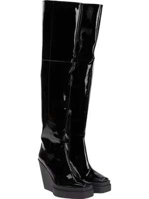 GIA BORGHINI Gia 31 Over-the-knee Boots - Black