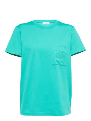 Max Mara Valido Cotton Jersey T-shirt - Green