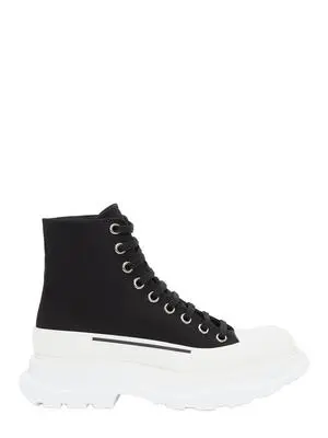 Alexander McQueen Tread Slick Boots - Black/white