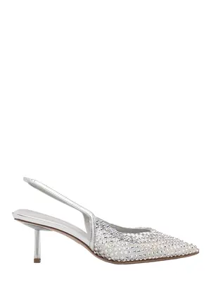 LE SILLA 60mm Gilda Embellished Slingback Pumps