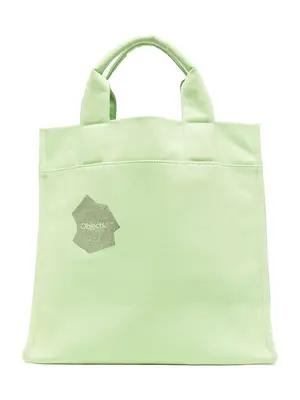 OBJECTS IV LIFE Logo-print Tote Bag - Green