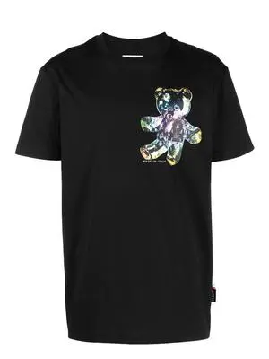Philipp Plein Teddy Print T-shirt - Black