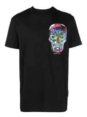 Philipp Plein Skull-embellished T-shirt - Black