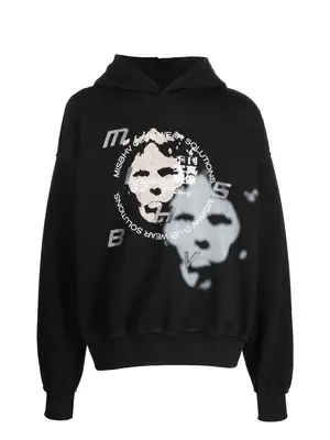 MISBHV Graphic-print Hoodie - Black
