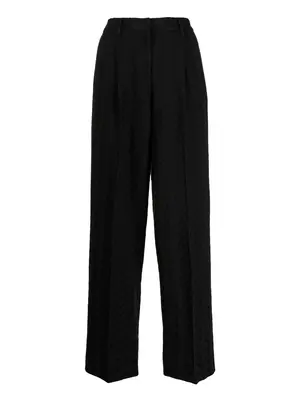 Missoni Zigzag Tailored Trousers - Black