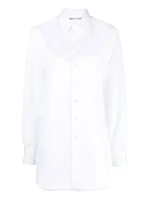 Stella McCartney Cotton Long-sleeve Shirt - White